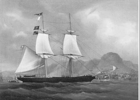 BOUND FOR SOUTH AUSTRALIA - DOUGLAS 1850 by DIANE CUMMINGS